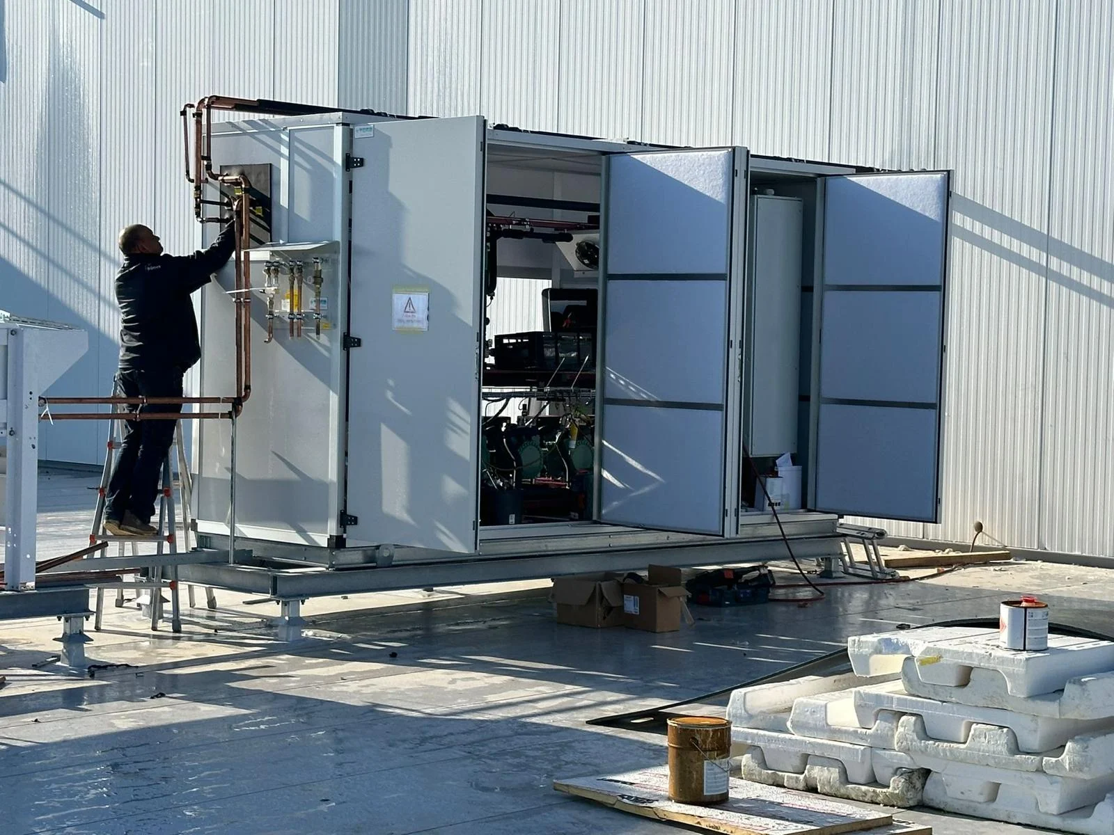 Koelinstallaties voor zuivelproducten - Frimex